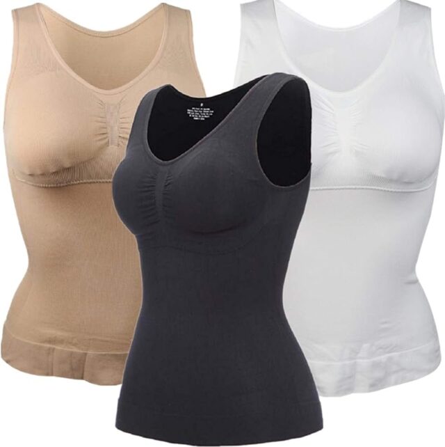 Cami Shaper By Genie Bra - Built-In Bra - As Seen On TV Tech