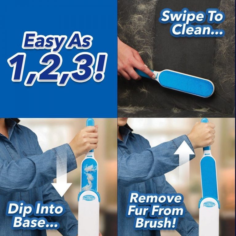Hurricane Fur Wizard Lint Brush - As Seen On TV Tech