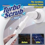 Turbo Scrub 360 Cordless Power Scrubber - 3 Brush Heads - As Seen On TV ...